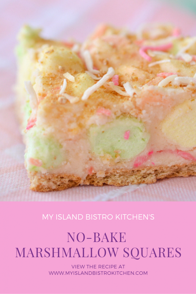 Marshmallow Squares - My Island Bistro Kitchen