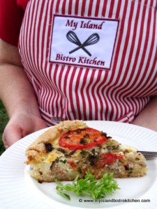 Harvest Quiche - My Island Bistro Kitchen