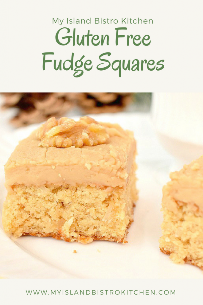 Gluten-free Brown Sugar Fudge Square - My Island Bistro Kitchen