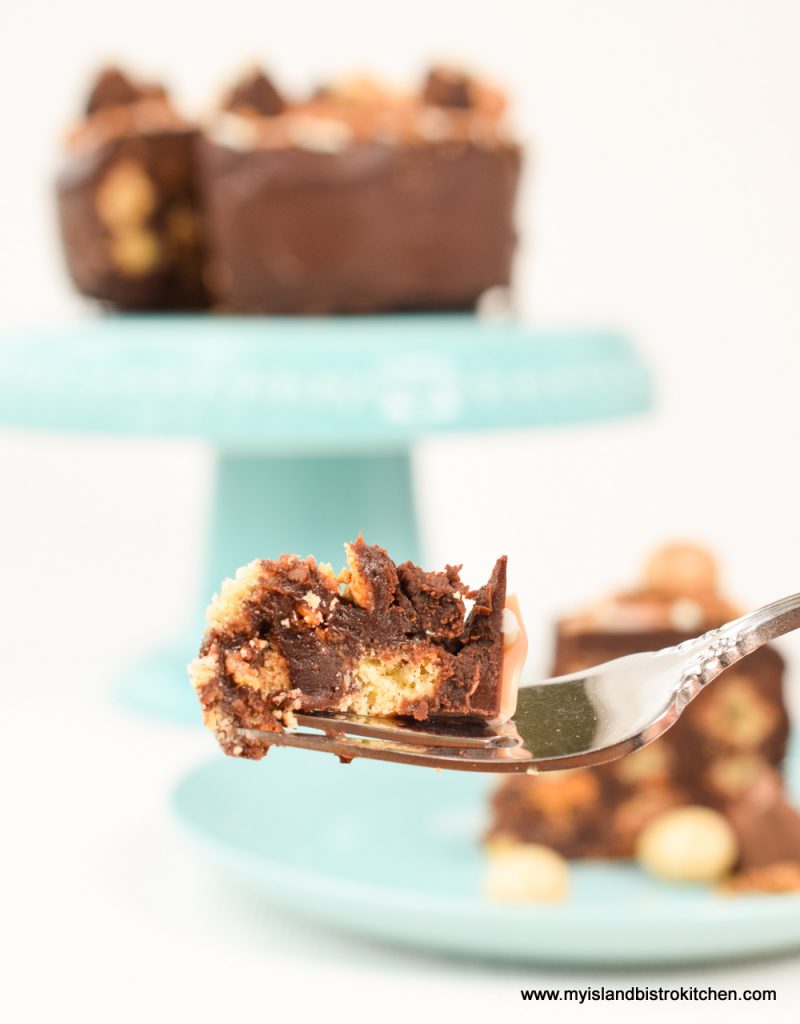 Chocolate Biscuit Cake - My Island Bistro Kitchen