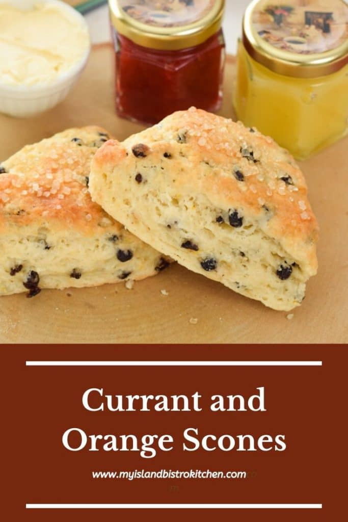Currant and Orange Scones - My Island Bistro Kitchen