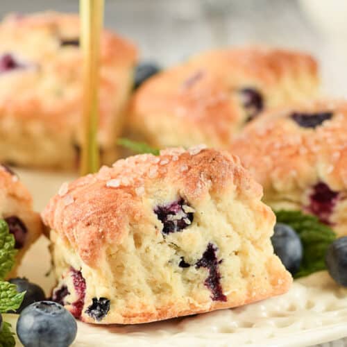 Blueberry Scones Recipe - My Island Bistro Kitchen