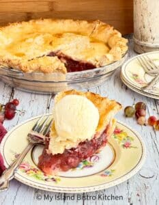 Gooseberry Pie Recipe - My Island Bistro Kitchen